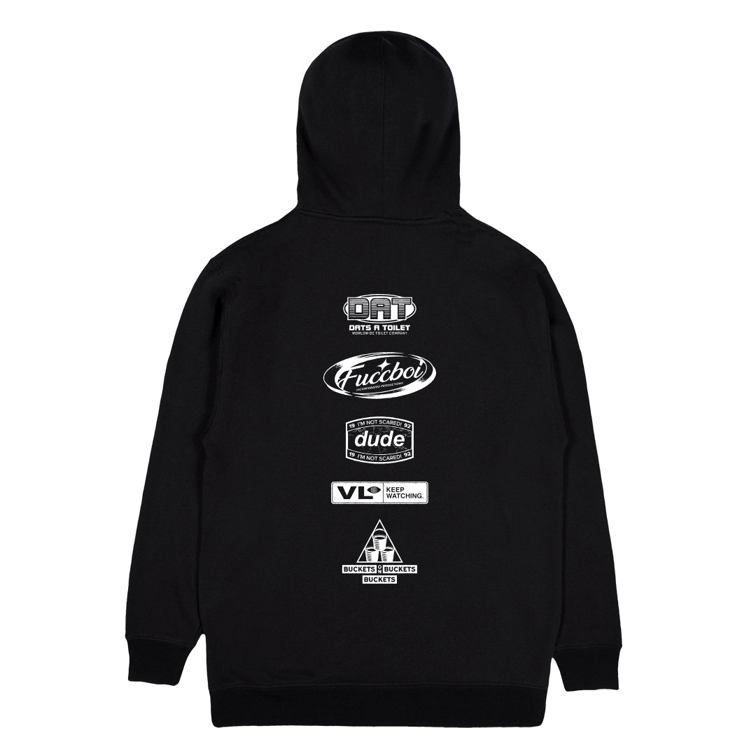 VANOSS® | GLOBAL HOODIE (BLACK) - VANOSS® Official