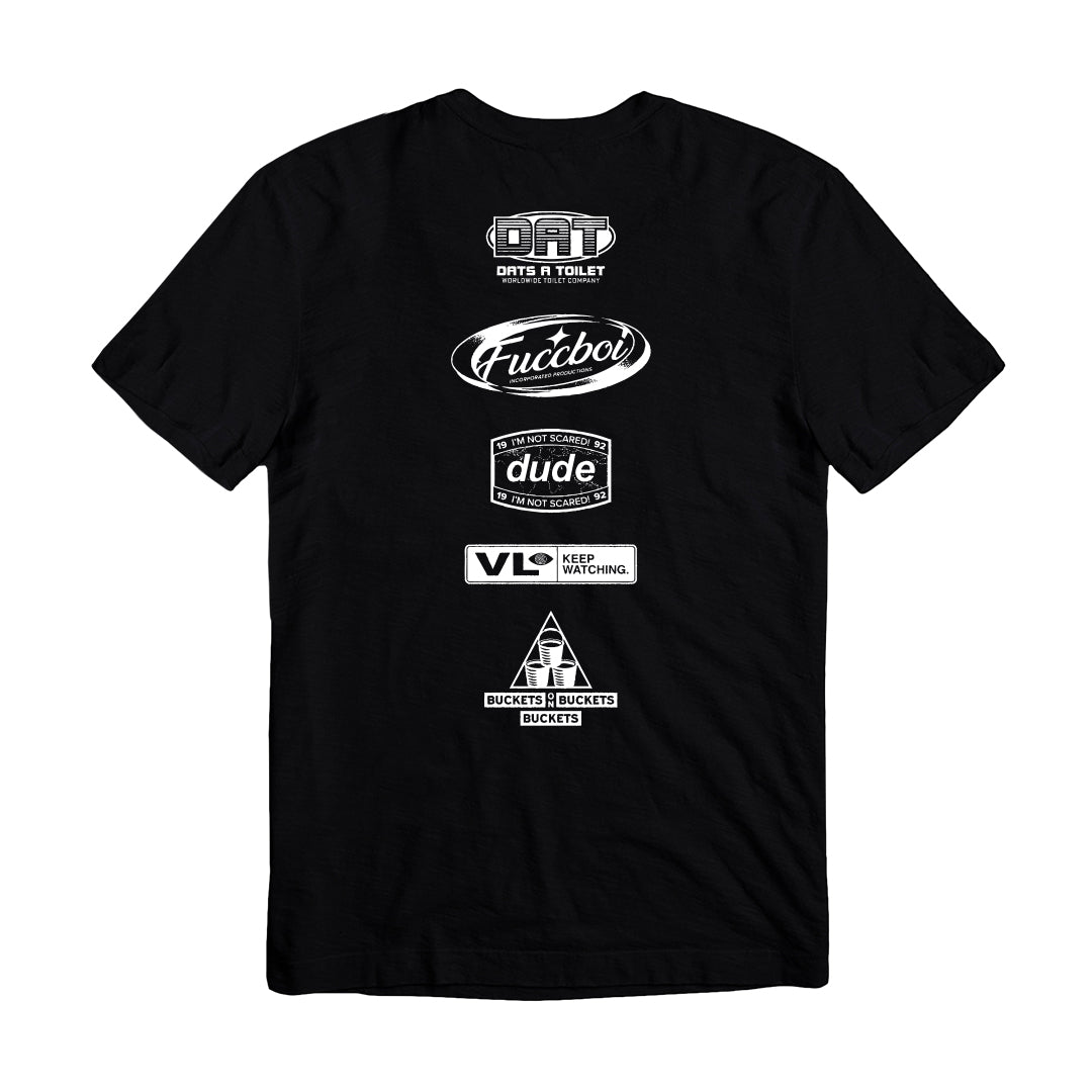 VANOSS® | GLOBAL TEE (BLACK) - VANOSS® Official