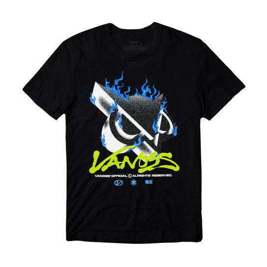 VANOSS® | BURNING TEE (BLACK) - VANOSS® Official